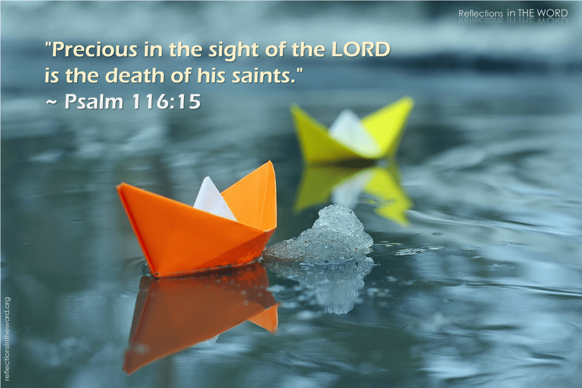 Psalm 116-15 | Reflections in The WORD