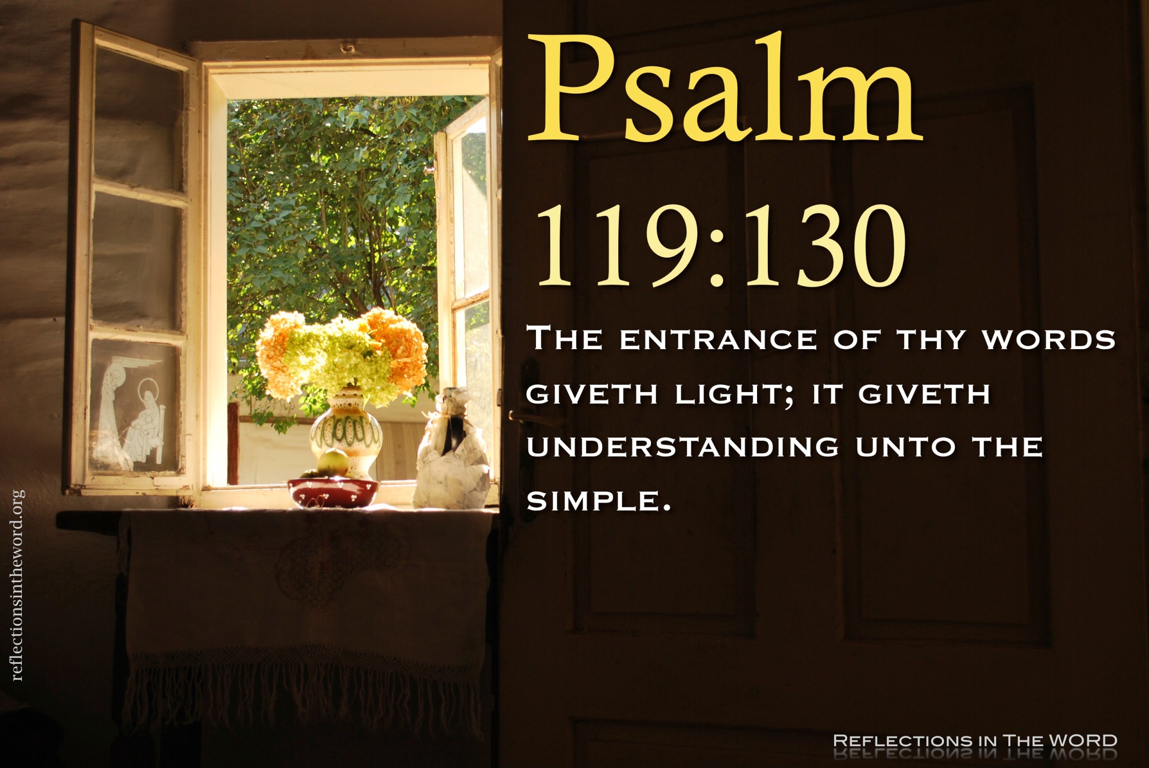 Psalm 119-130 | Reflections in The WORD